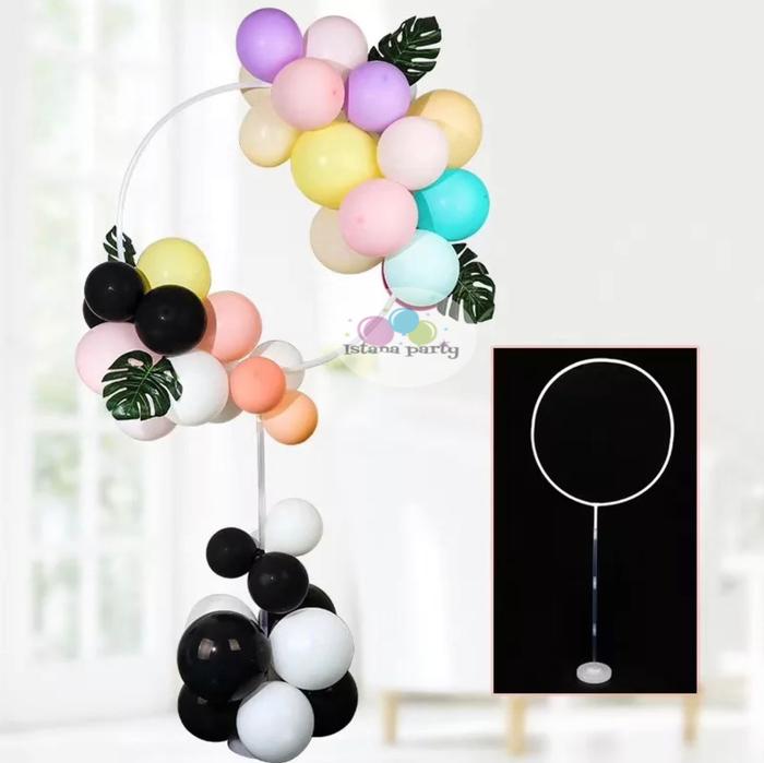 Jual Standing balon holder / standing balon bentuk lingkar 163cm x 73cm ...