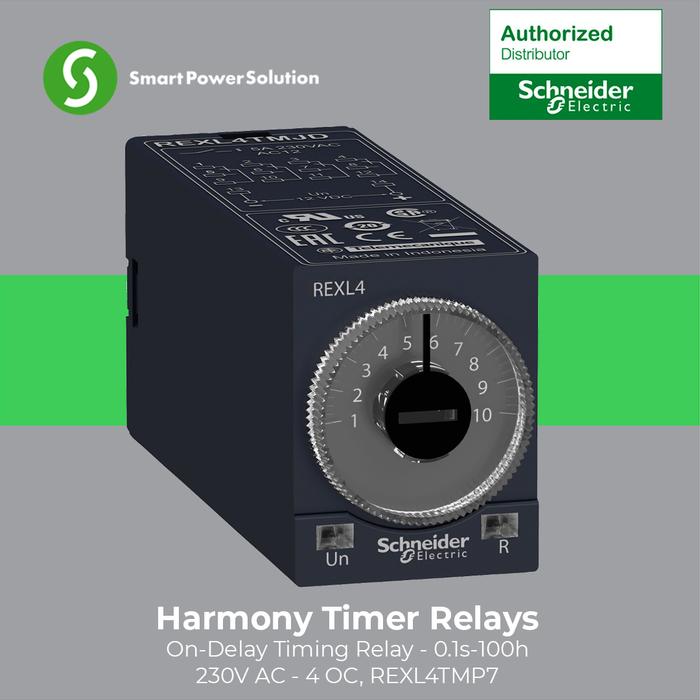 Promo Schneider MINI PLUG TIMER - REXL4TMP7 Cicil 0% 3x - Jakarta Pusat ...