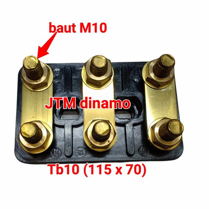 Jual TB10-terminal block -Terminal dinamo / electro motor (fiame ...