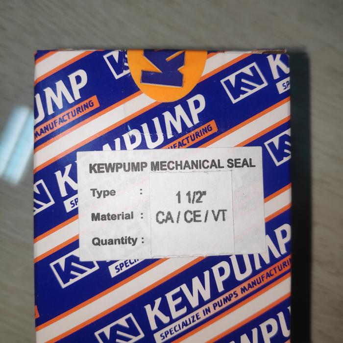 Jual Mechanical Seal KEWPUMP Size 1 1/2 Inch, Material : CA/CE/Viton - Jakarta Barat ...