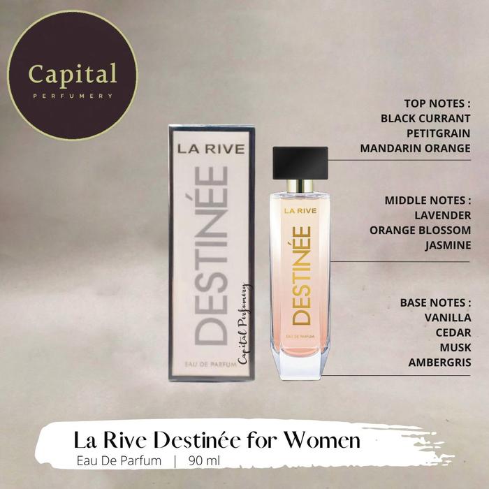Jual La Rive DESTINEE For Women EDP 90 ml - Kota Tangerang Selatan ...