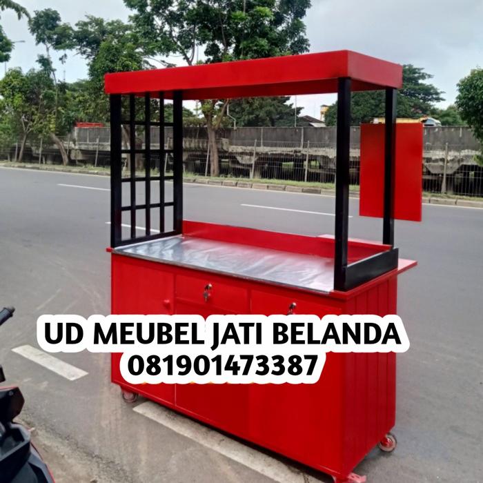 Jual booth Jepang gerobak toppoki gerobak jualan gerobak angkringan ...