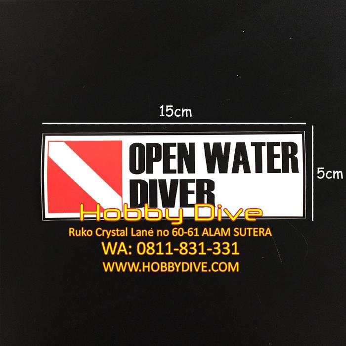 Jual Scuba Diving Sticker Diver - Dive Flag Sticker Waterproof HD-067 ...