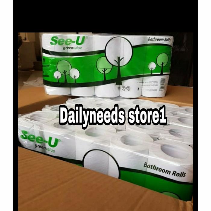 Jual tissue toilet see u roll 1 dus| tissue gulung see u bathroom 100 ...