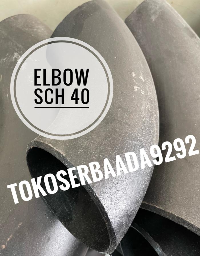 Jual Elbow Las CS (90 derajat) SCH 40 10" inch ; Besi ; Elbow 10" Sch ...