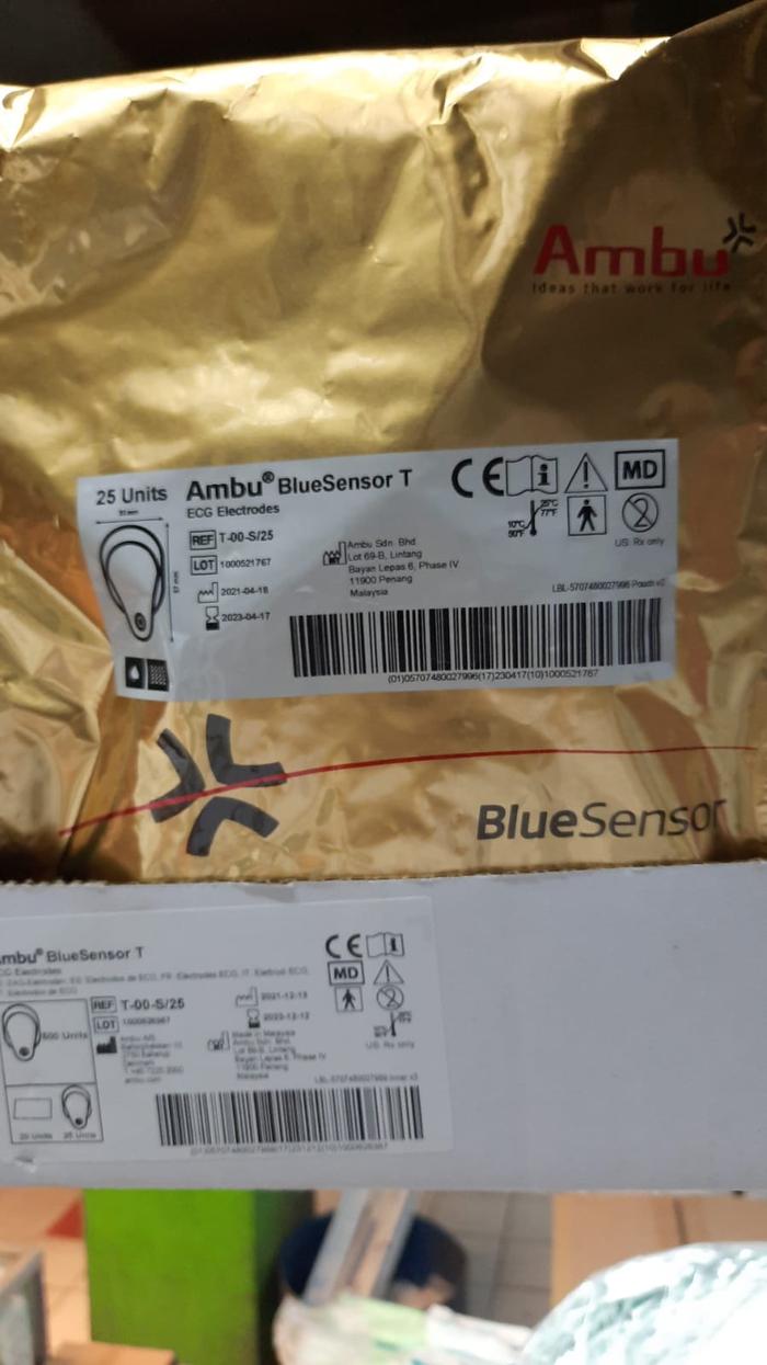 Jual Ambu BlueSensor T ECG Electrodes (T-00-S/25) ORIGINAL (1 Pack/25 Pcs) - Jakarta Timur ...