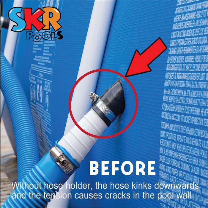 Jual Swimming Pool Pipe Holder Support Intex Bestway Hose Adapter ...