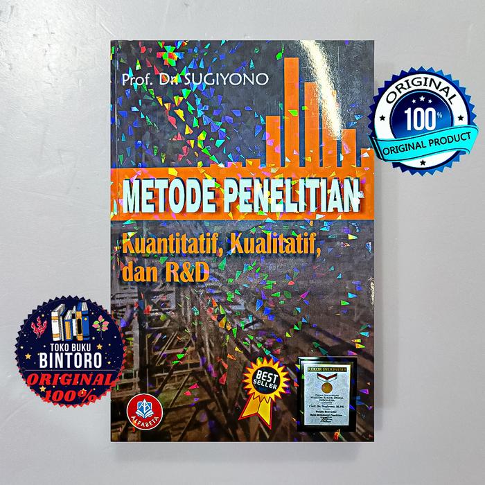 Jual Buku Metode Penelitian Kuantitatif Kualitatif R&d Sugiyono Edisi ...