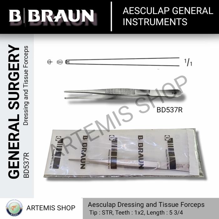 Jual Aesculap Dressing and Tissue Forceps-BD Series - BD047R - Jakarta ...