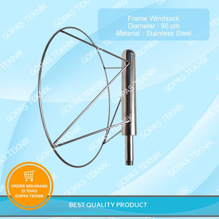 Jual Frame Windsock Stainless Steel Diameter 90 cm, Windsock Bandara - Kota Tangerang - Gopas ...