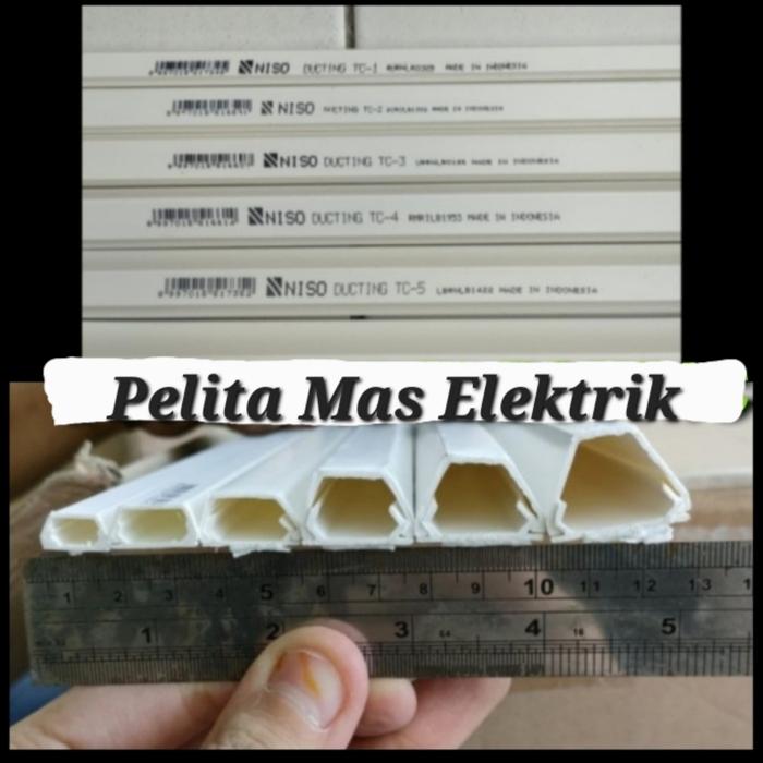 Jual Kabel Protektor NISO TC 1 2 3 4 5 6 / kabel duct cable duct protector - TC-6 - Jakarta ...