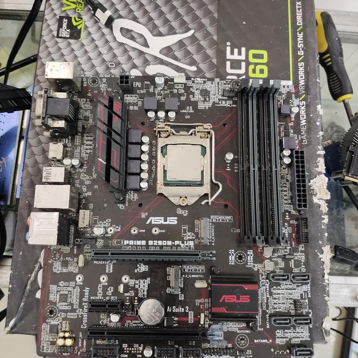 Jual mainboard Asus b250m ddr4 procsesor core i5-7500 - Kota Tanjung Pinang - Skcomputer | Tokopedia