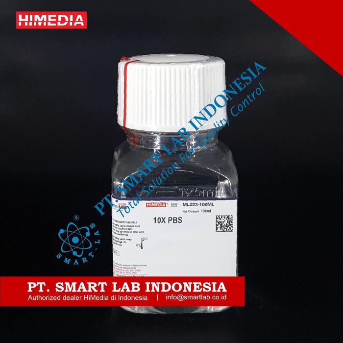 Jual Phosphate Buffered Saline ( buffer 10X PBS ) 100ml HIMEDIA ML023 ...