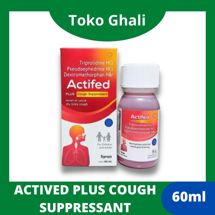 Jual ACTIVED PLUS COUGH SUPPRESSANT PILEK DAN BATUK GATAL & KERING ...