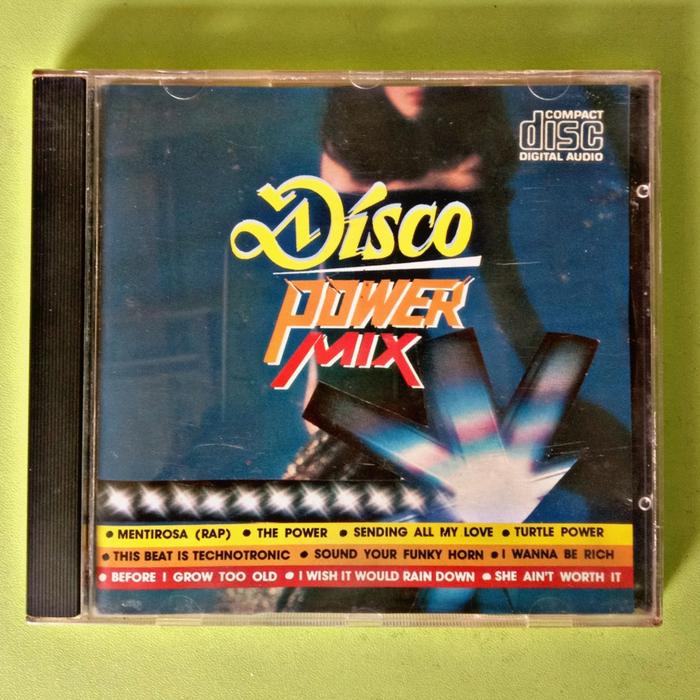 Jual CD audio music original: Disco Power Mix, Various Artist. - Kota ...