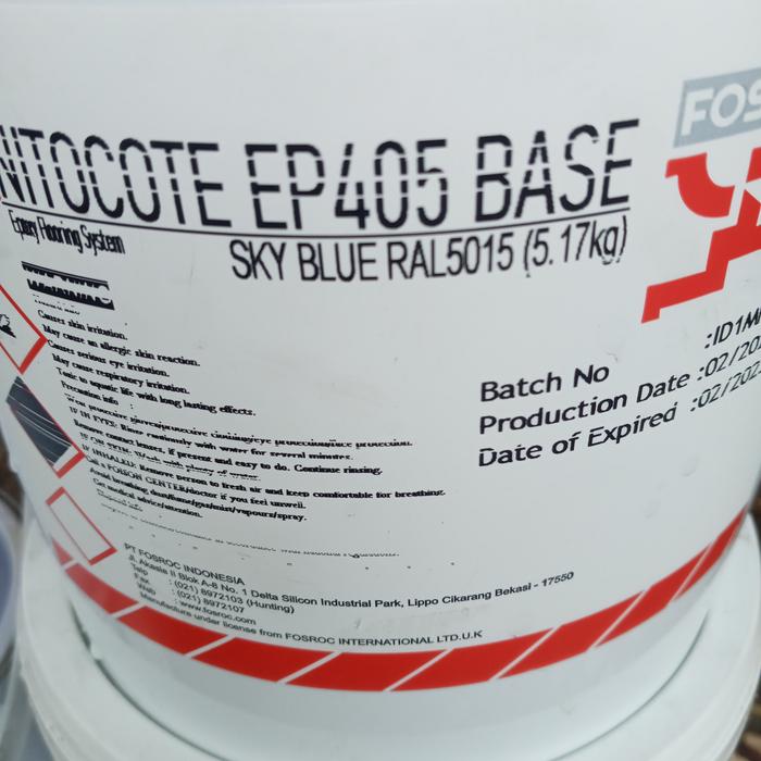 Jual FOSROC NITOCOTE EP405 SKY BLUE RAL 5015.(5.17) - SKY blue - Kota ...