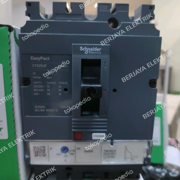 Jual MCCB CVS250F 3P 250A 36KA SCHNEIDER LV525333 - Jakarta Pusat - ELECTRIC JAYA | Tokopedia
