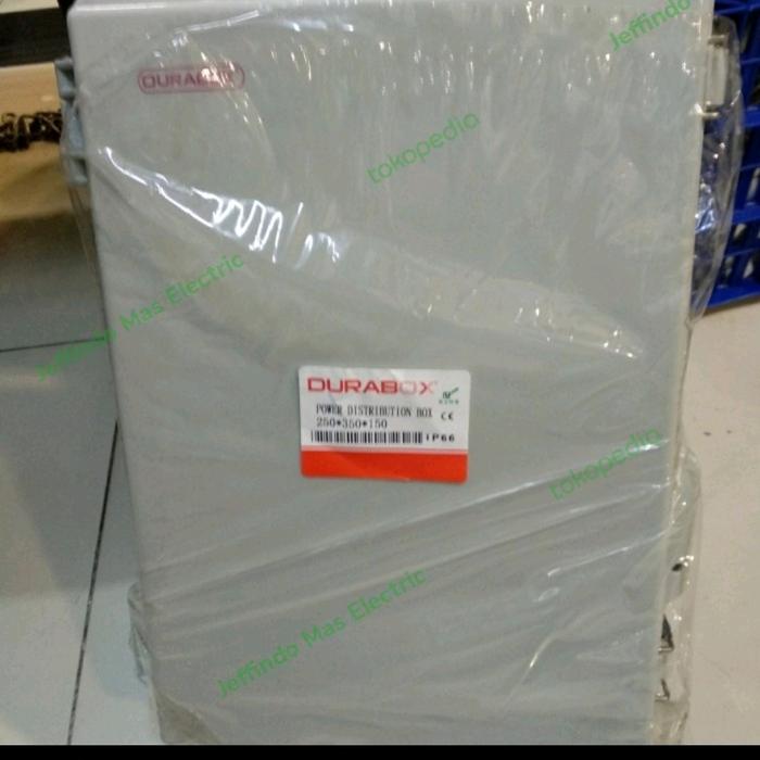 Jual Durabox Junction Box/Box Panel Plastik ABS 250X150X100 - Jakarta ...