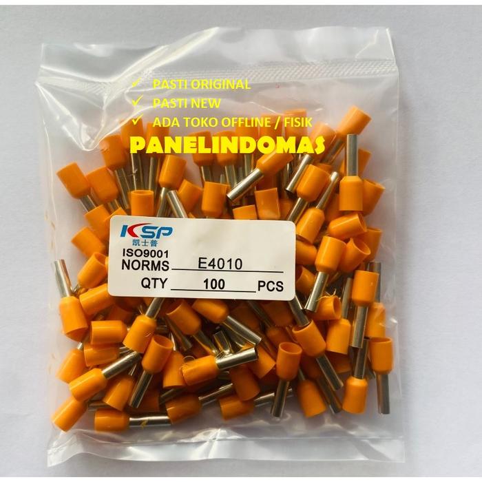 Jual SKUN FERRULES WARNA E4010 4mm KSP E 4010 - Jakarta Pusat - panelindomas abadi | Tokopedia