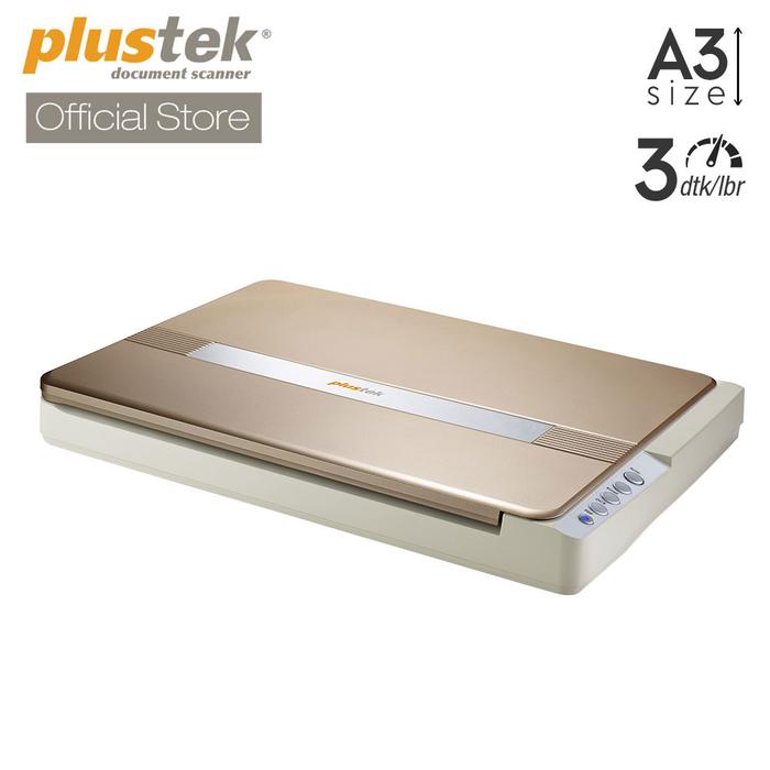 Promo Scanner Plustek OpticSlim 1680 - 3 Detik /lembar (A3 Flatbed ...