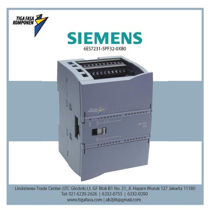 Jual 6ES7231-5PF32-0XB0 S7-1200 Analog input SM 1231 RTD, 8xAI ...