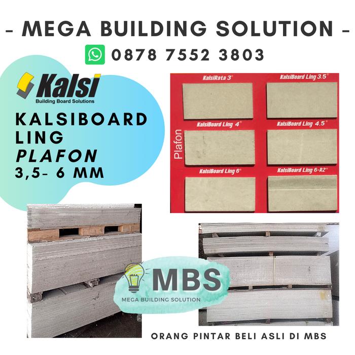Jual Kalsiboard Ling 4,5mm / Kalsiboard GRC Plafon - EKONOMIS & CEPAT ...