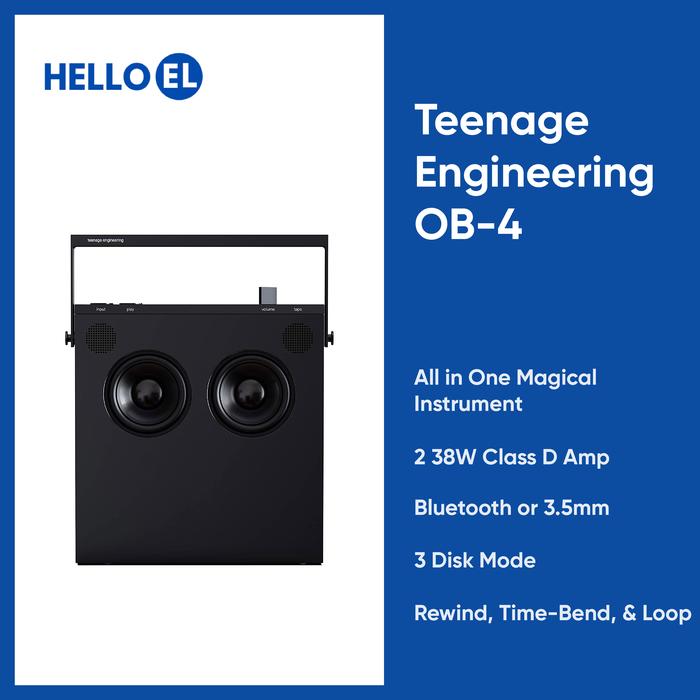 Jual Teenage Engineering OB-4 Magic Radio Portable Bluetooth Speaker ...