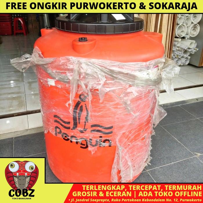Jual 300 L / PENGUIN TB 32 Water Torrent Tangki Tandon Air PVC Orange ...