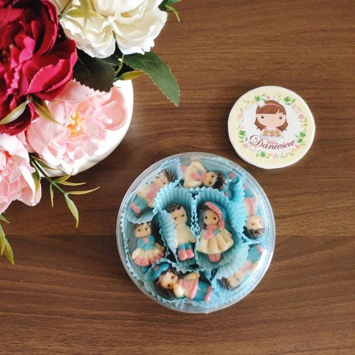 Jual CTB Coklat Karakter Happy Couple Coklat Bentuk Kartun Anak Lucu ...