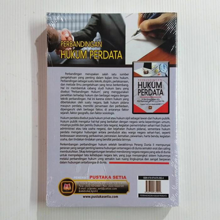 Jual Buku Perbandingan Hukum Perdata - Beni Ahmad Saebani Di Seller Rumix - Cengkareng Timur ...