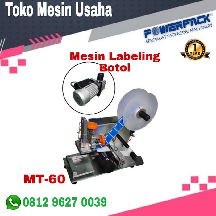 Jual Mesin mencetak stiker kemasan MT-60 powerpack & mesin labelling ...