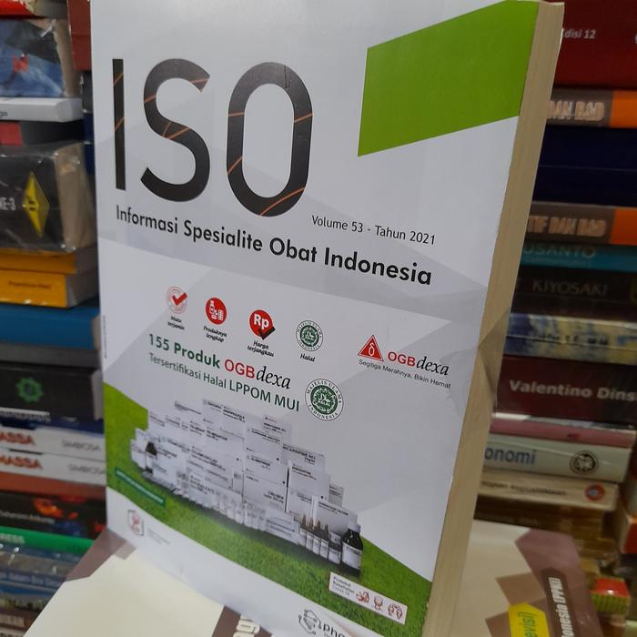 Jual Buku Iso Informasi Spesialite Obat Indonesia Volume 53 Tahun 2021 ...