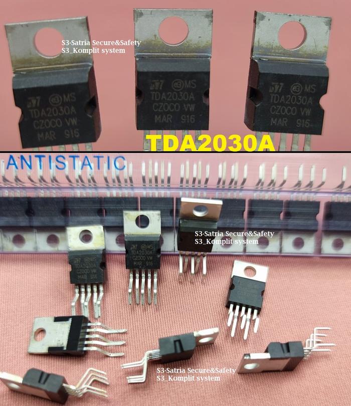 Jual Mosfet TDA2030A Transistor TDA 2030 A IC TDA2030 TR TDA 2030A ST ...