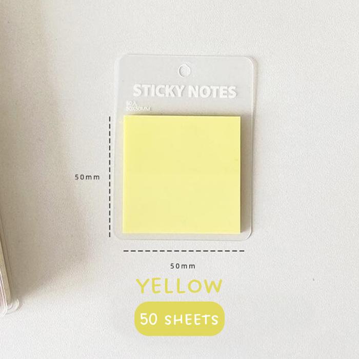 Promo TRANSPARENT PET STICKY NOTE 50 SHEET Diskon 5% di Seller ...