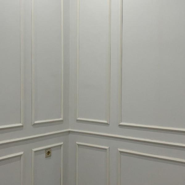 Jual profil kayu dinding 2x1,5 cm/profil dinding/lis wall moulding ...