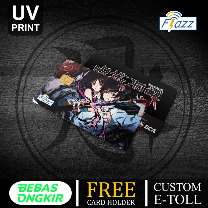 Jual Custom Kartu Flazz BCA | JUJUTSU KAISEN - YUUTA - Flazz 2 Sisi ...
