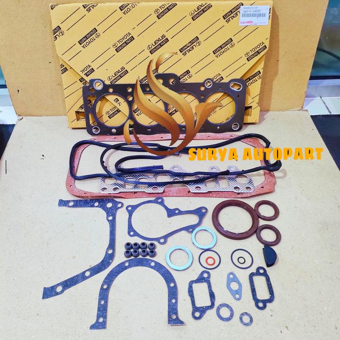 Jual PACKING FULL SET ATAU PACKING SET TOYOTA COROLLA GL ORIGINAL ...