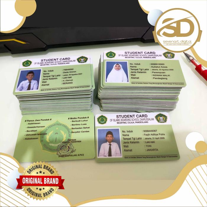 Jual Student Card / Kartu Pelajar Pondok Pesantren / Id Card Santri ...