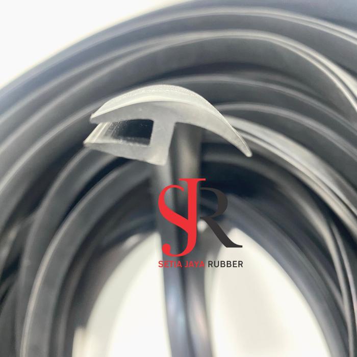 Jual Karet List Kaca Mobil Universal T Lebar U Jepit Bibir Kaca Plat 5 ...