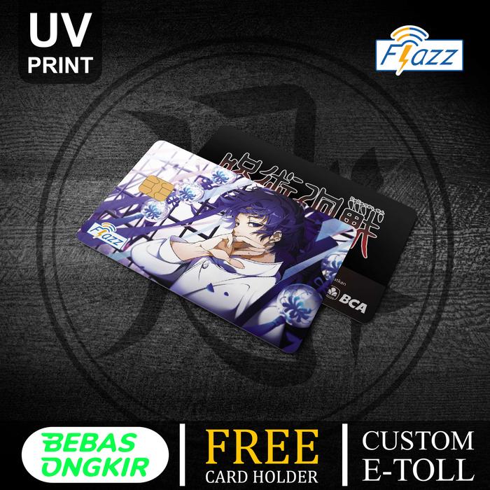 Jual Custom Kartu Flazz BCA | JUJUTSU KAISEN - YUUTA - Flazz 2 Sisi ...