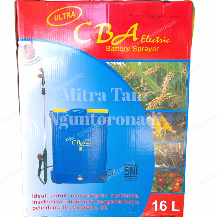 Jual Tangki Semprot/Penyemprot/Sprayer Elektrik/Battery Ultra CBA 16 L ...