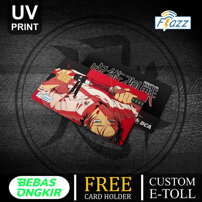 Jual Custom Kartu Flazz BCA | JUJUTSU KAISEN - YUUTA - Flazz 2 Sisi ...