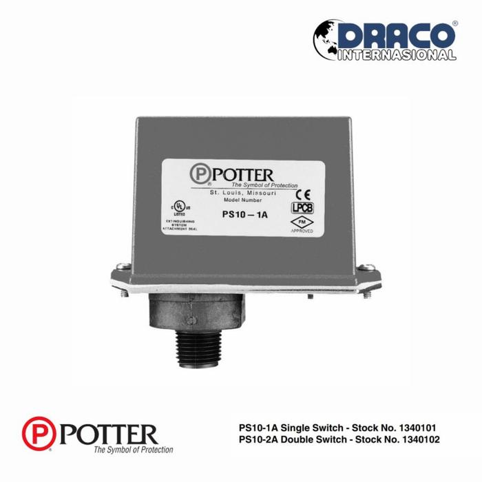Jual Potter Pressure Indicator, 6 psi, 1xSPDT (UL/FM) | PS10-1A - Kota ...