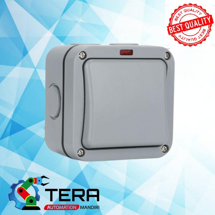 Jual MP12 Waterproof European Wall Switch Socket Uk Electric Wall 1GANG ...