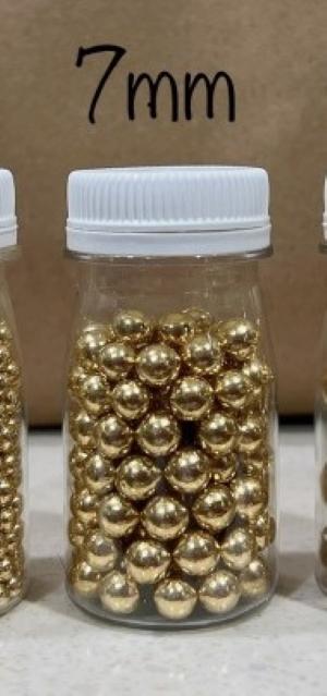 Jual Sprinkle warna emas kilap, sprinkle warna gold, hiasan cupcake ...