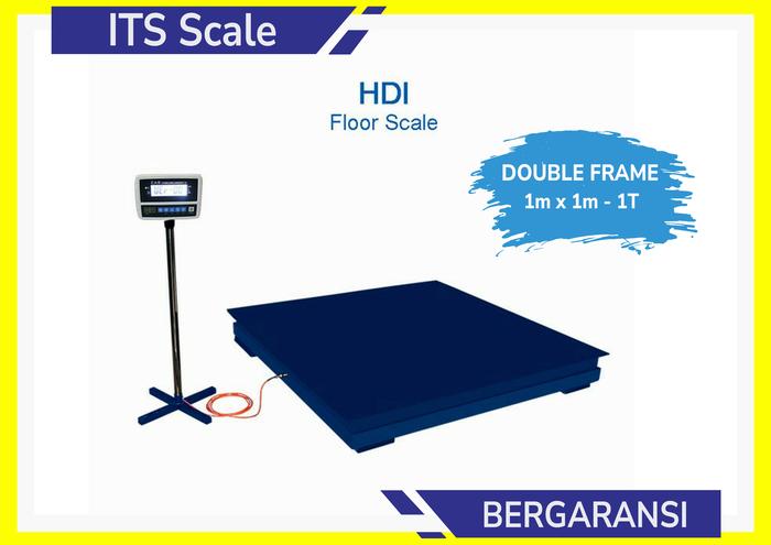 Jual Timbangan Lantai / Floor Scale CAS HDI Double Frame Kap. All ...