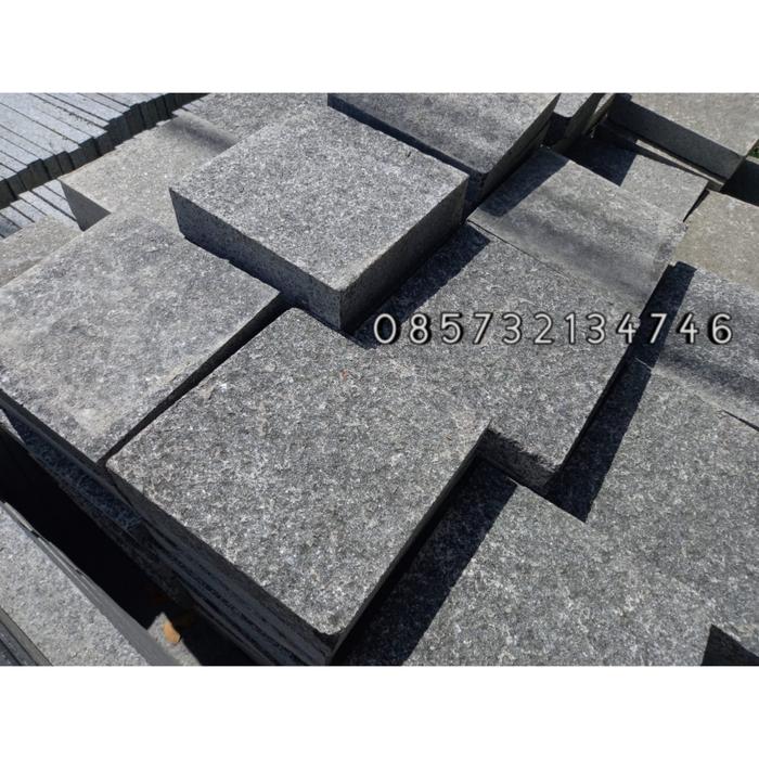 Jual Batu Andesit Hitam Bakar Tebal 3cm - Kab. Tulungagung - Batu Alam ...