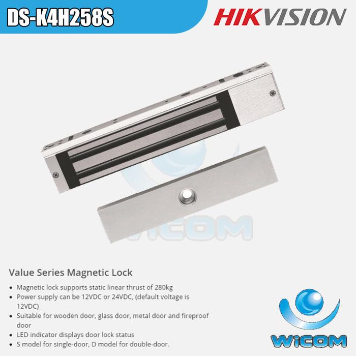 Jual Hikvision DS-K4H258S Single door Magnetic Lock - Jakarta Utara ...