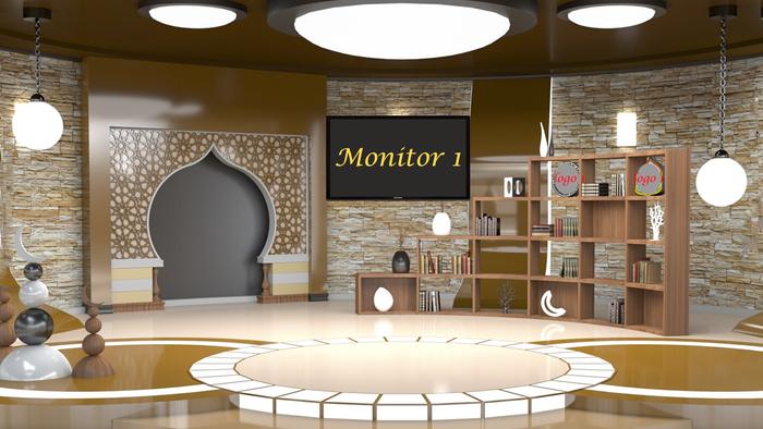 Jual Virtual Set (background) untuk Vmix, bisa custom desain, kode ...