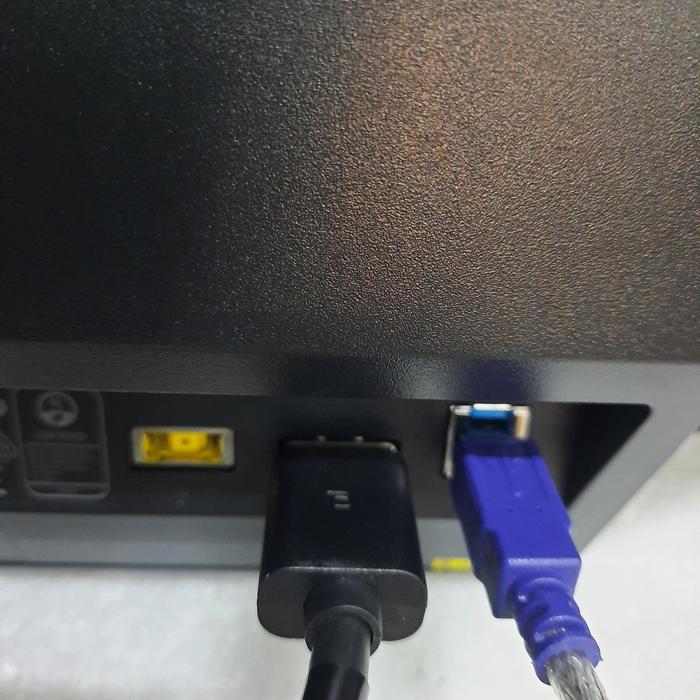 Jual Display Port Cable + USB Touch Cable Monitor Lenovo Touchscreen 24 ...